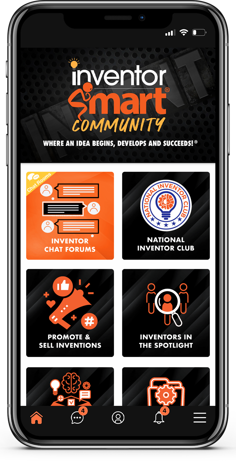 Inventor Smart Home Page - Inventor Smart APP